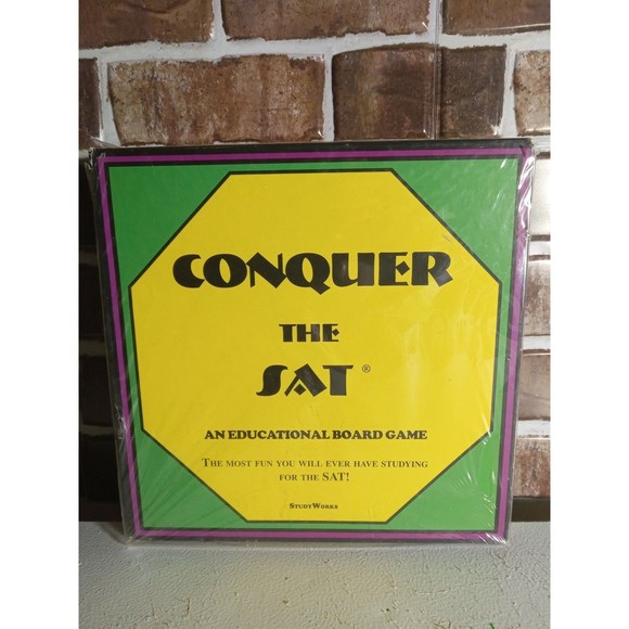 Toys | Conquer The Sat An Educational Board Game | Poshmark